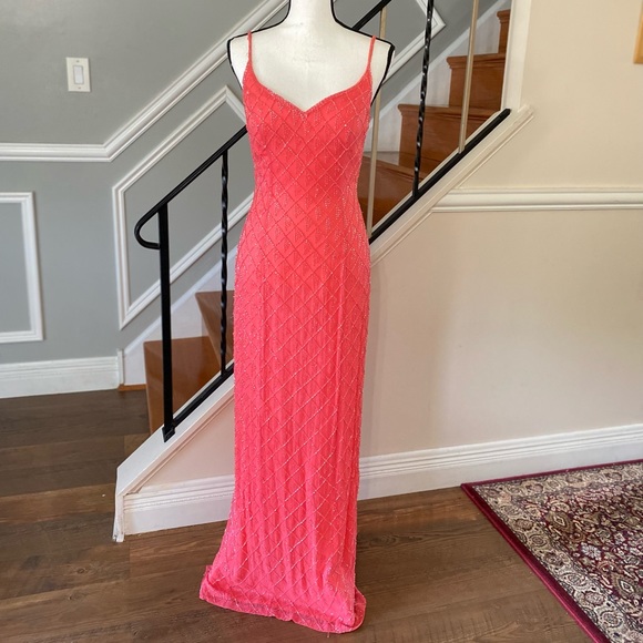 Tiffany Designs | Dresses | Tiffany Silk Coral Prom Dress | Poshmark